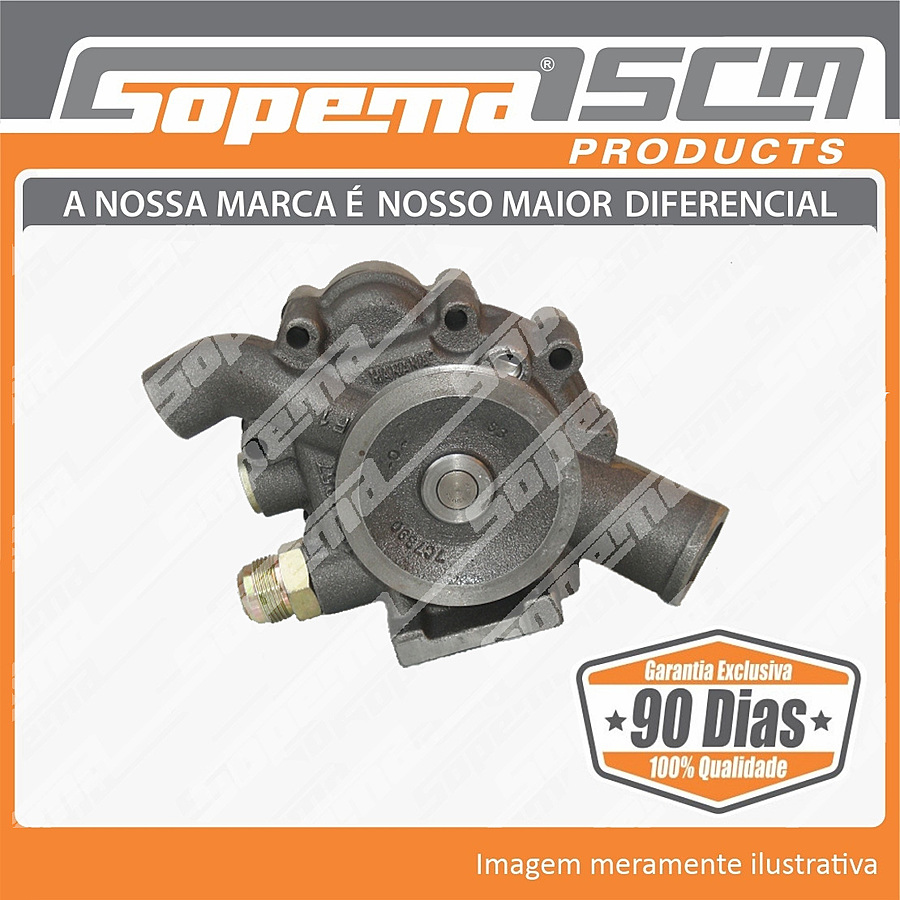 Bomba d´água GMC 4P3683, Caterpillar, Arrefecimento, motor, caterpillar ...