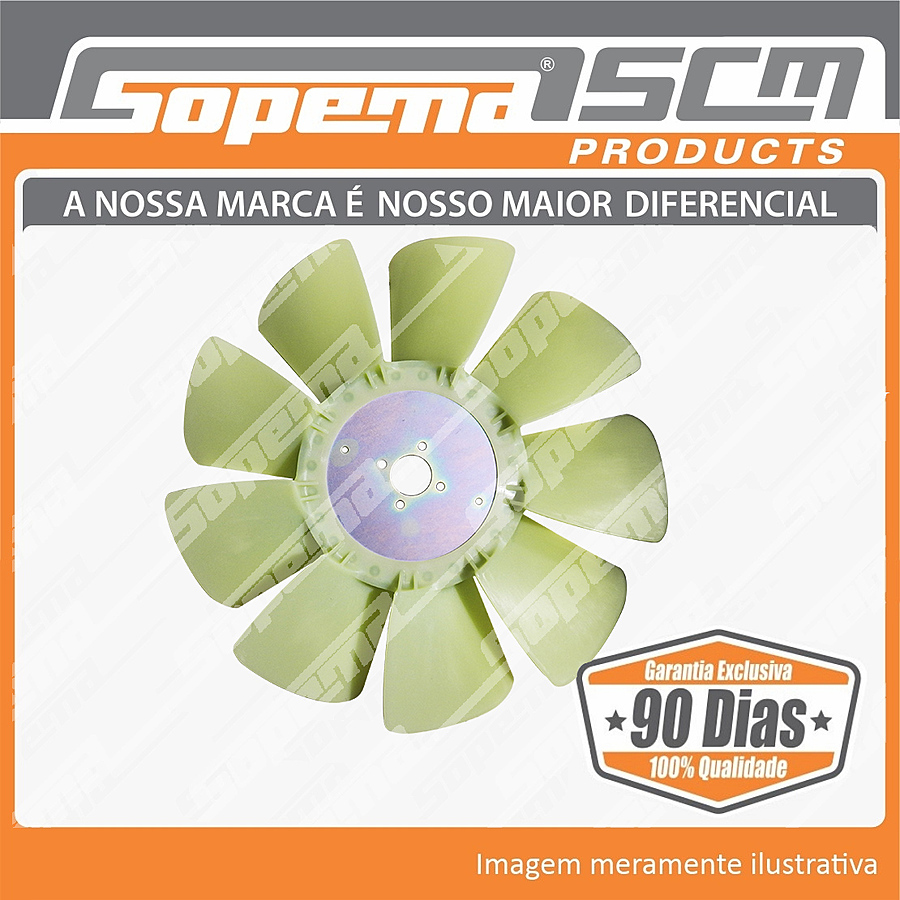 Hélice 416E 1423391, Caterpillar, Arrefecimento, motores, caterpillar ...