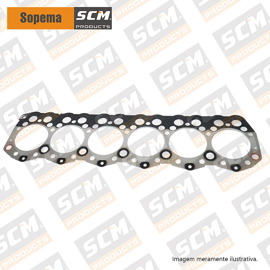 Junta de Cabeçote 3046 1070979, Caterpillar, Juntas, junta cabecote ...