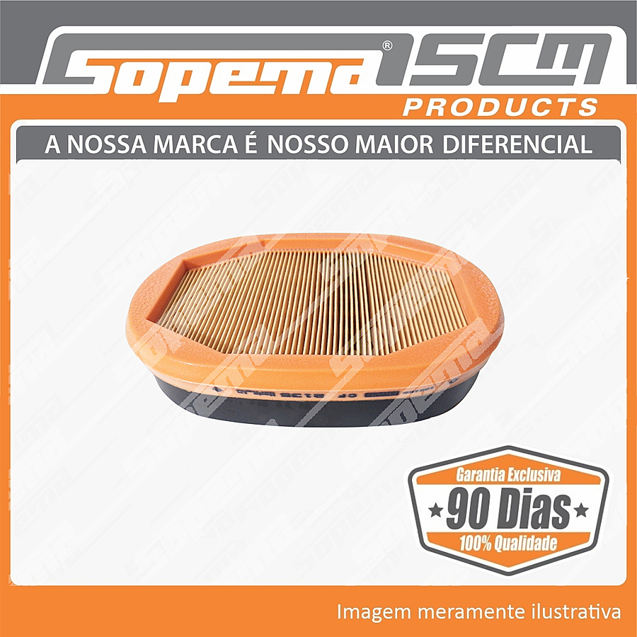 Filtro de Ar Secundário 3054 2277449, Caterpillar, Filtros, motores ...