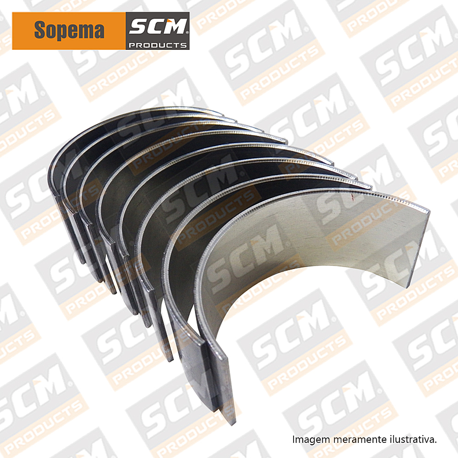 Kit Bronzina de Biela 010 T420155, Perkins, Bronzinas, motores ...