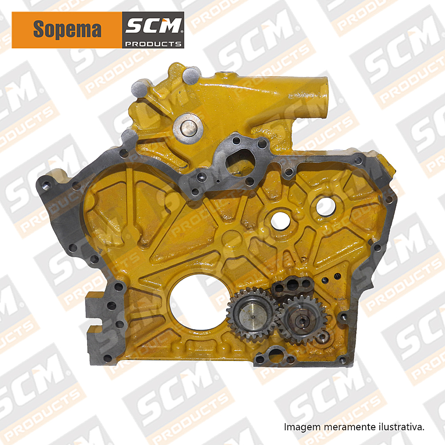 Carcaça da Bomba de Óleo 3066 1786539, Caterpillar, Lubrificação ...