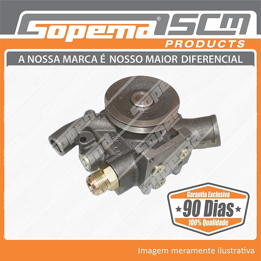 Bomba d´água GMC 4P3683, Caterpillar, Arrefecimento, motor, caterpillar ...