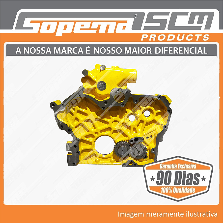 Carcaça da Bomba de Óleo 3066 - 5I7596, Caterpillar, Lubrificação ...